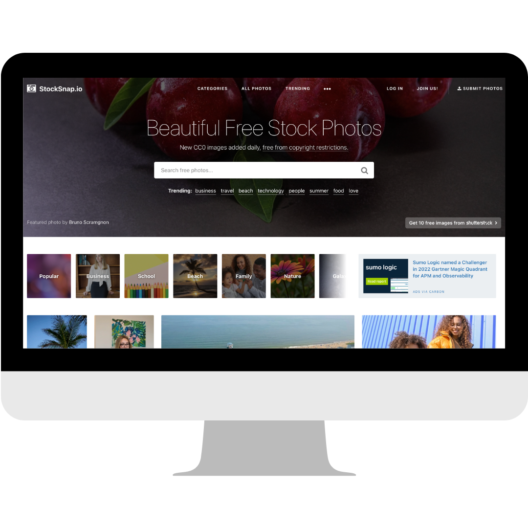 Top 15 : banques d’images gratuites et libres de droits